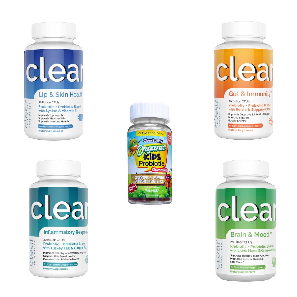 Probiotic Based Blended Supplements | Clear Probiotics – Clear Wellness 360